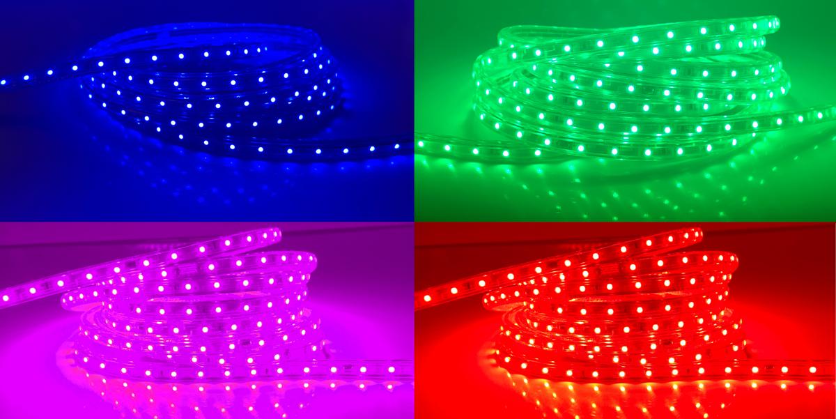LED Leiste 10W/m RGB 230V - GUTE-LEDS.de