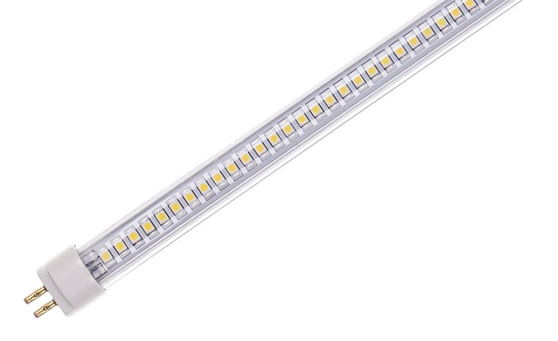 LED Leuchtstofflampe T5 G5 517mm 8W klare Abdeckung tageslichtweiß ...